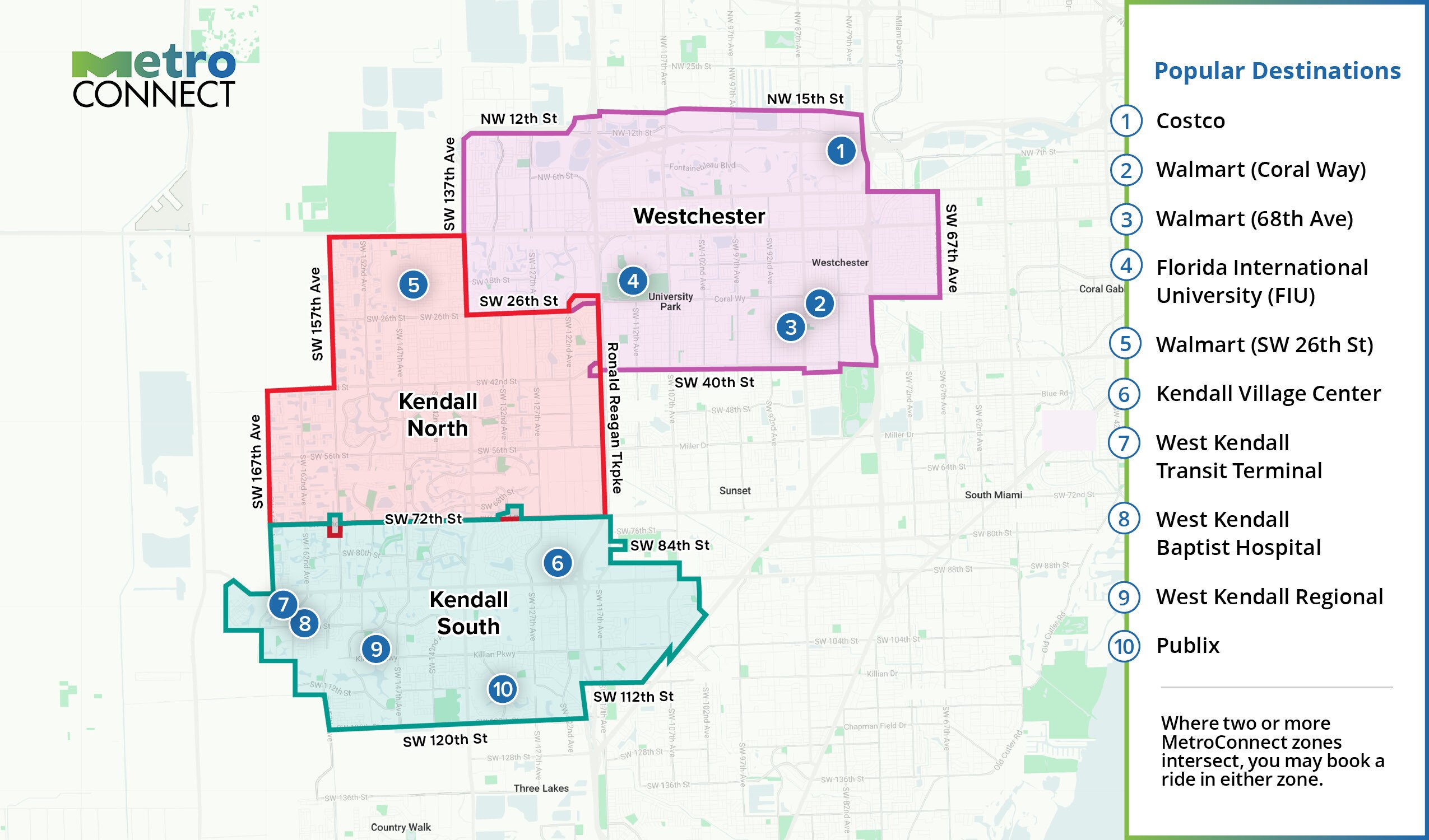 MetroConnect | Free public transit shared rides in Miami-Dade County